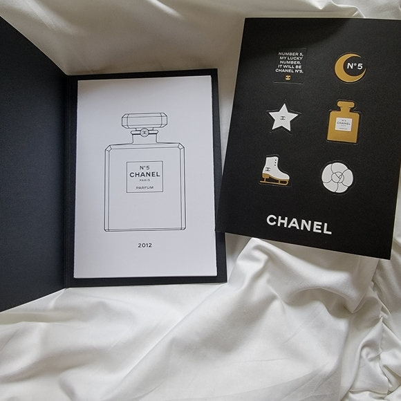 CHANEL | Other | Chanel No 5 Limited Ed Booklet Of Post Cards With ...